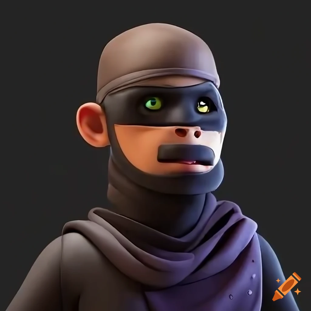 Thief animation nft on Craiyon