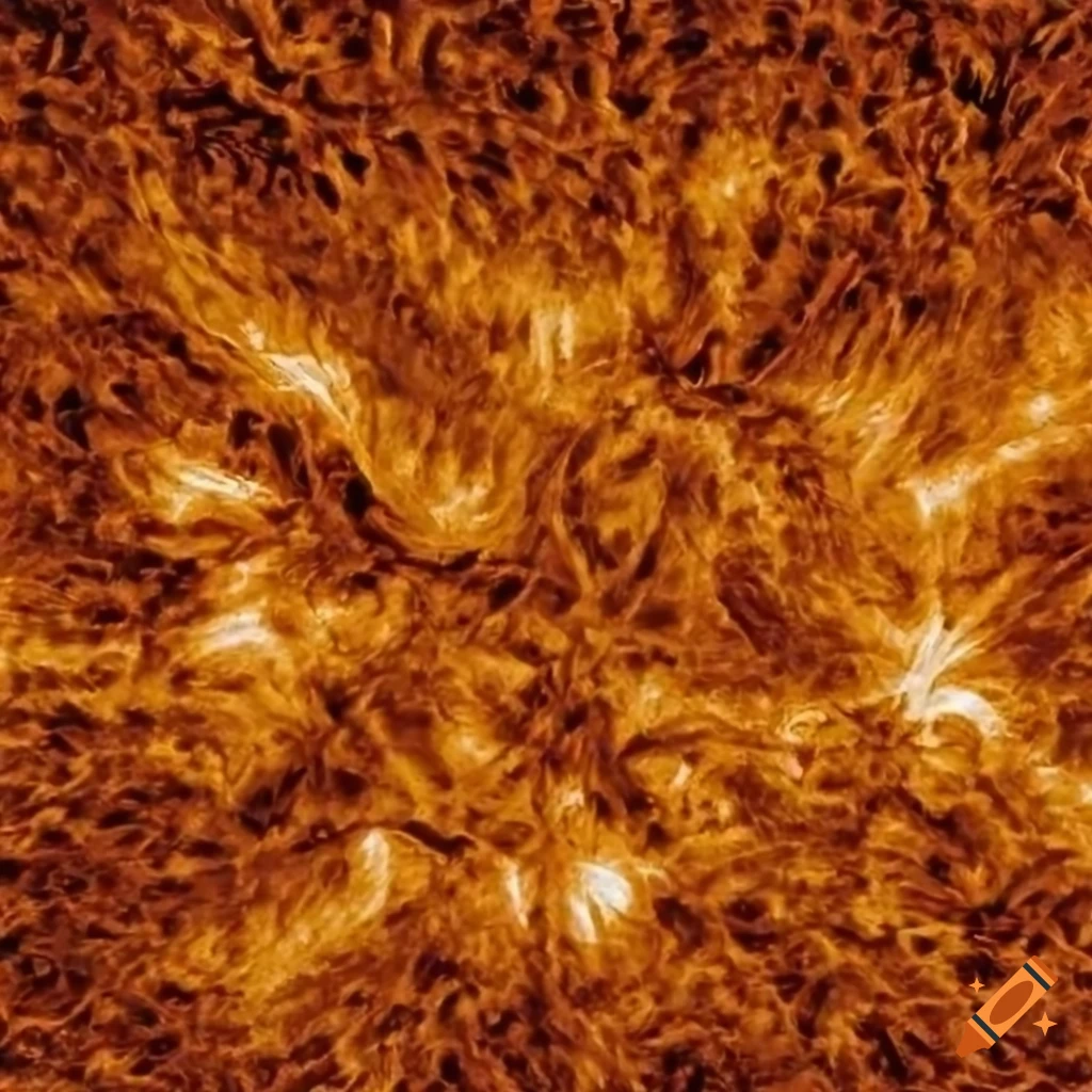 ((the sun's surface)), ((close-up)), photorealistic, texture, fine ...