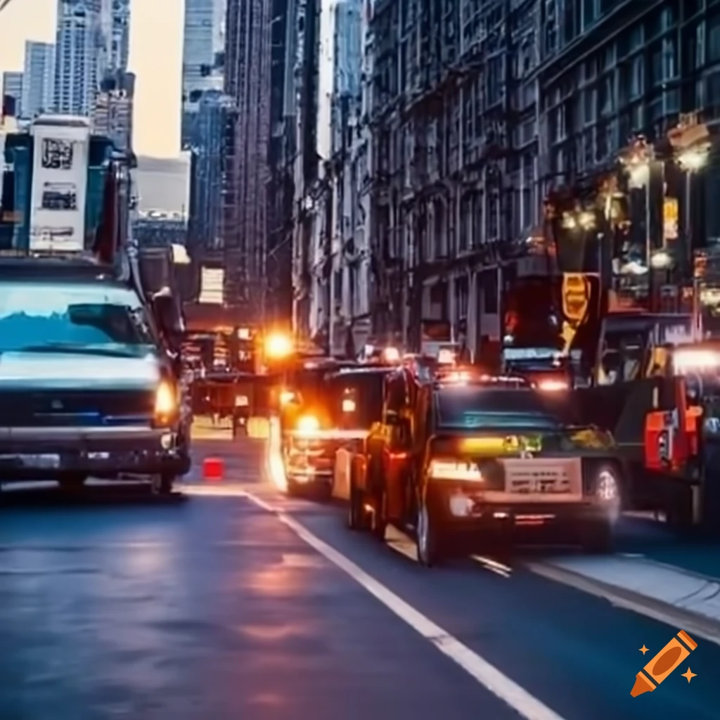 Heavy Traffic In Car