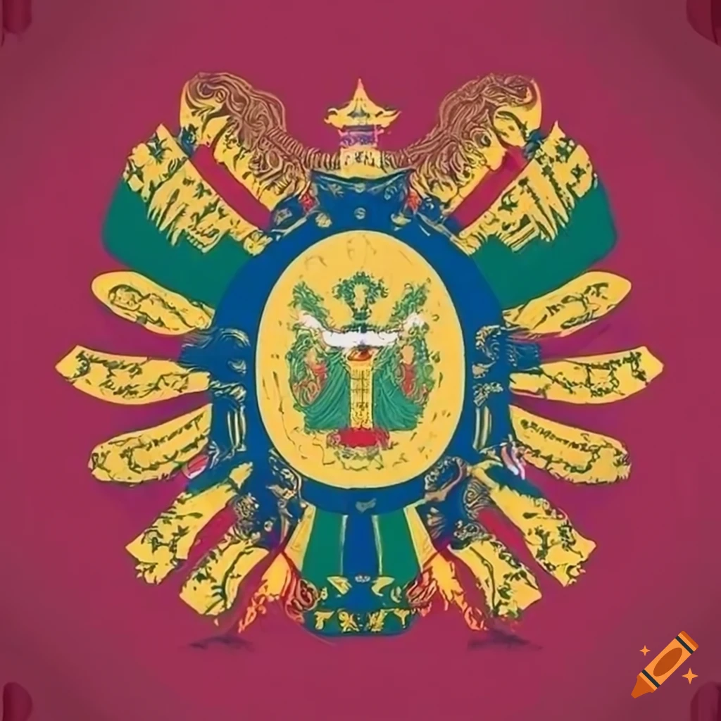 Sundanese empire flag at different with each different style on Craiyon