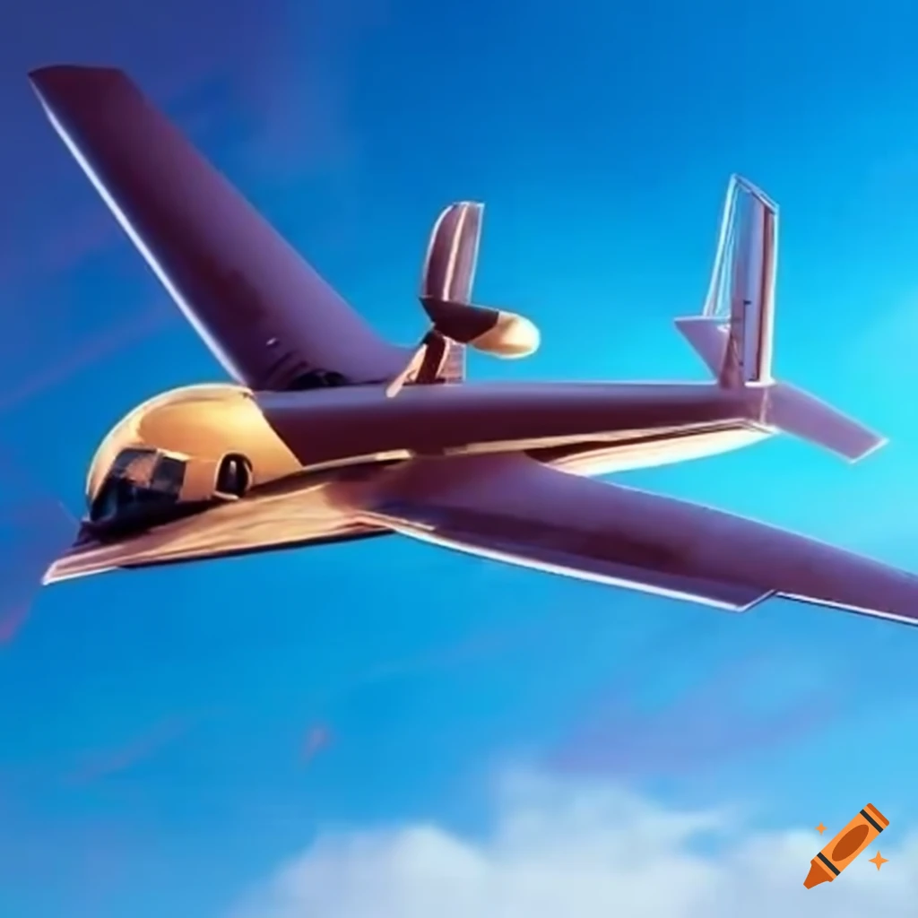 Fully functional plane on Craiyon