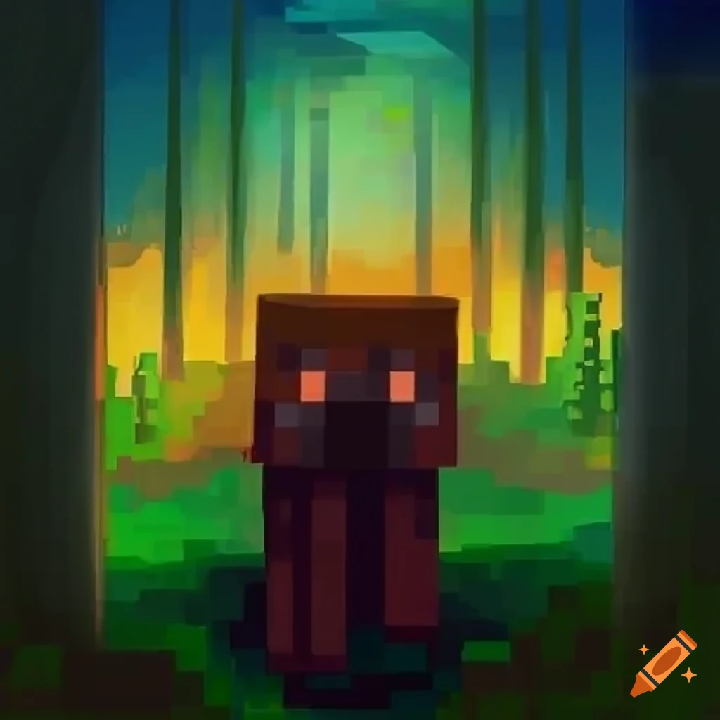 Standard minecraft overworld