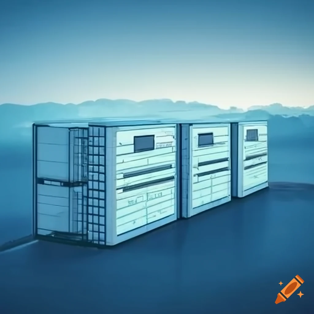 Energy storage units on Craiyon