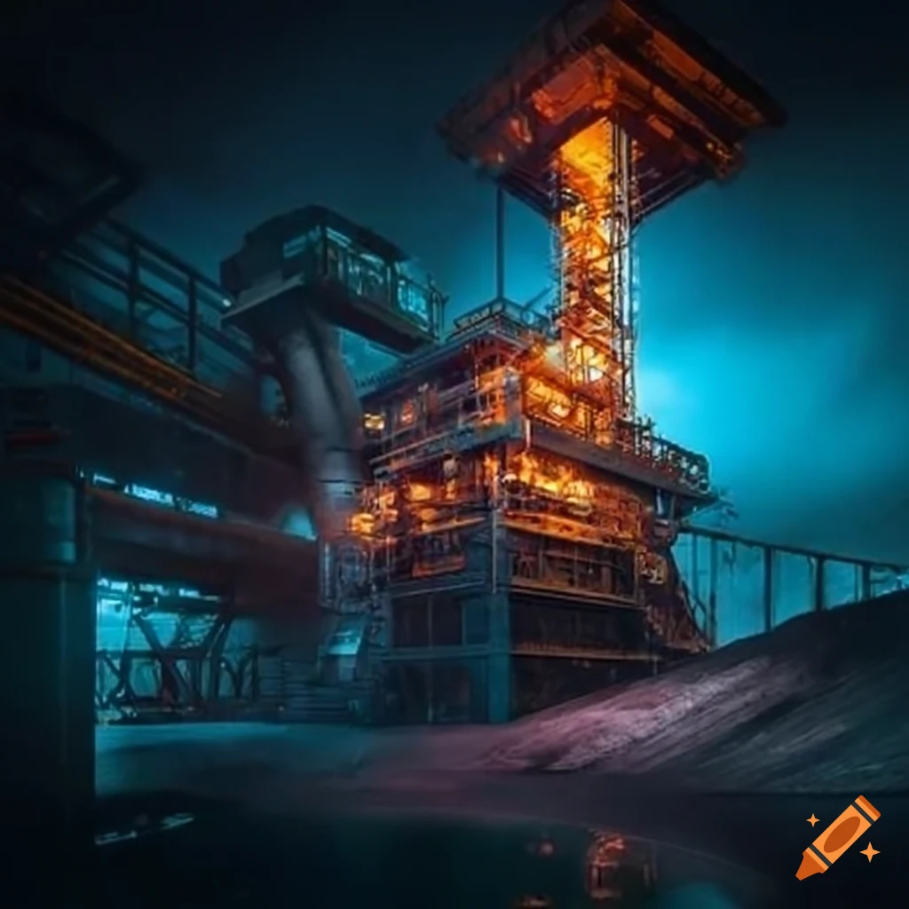 Sophisticated ore processing on Craiyon