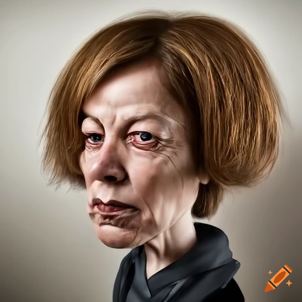 Irregular people, caricature