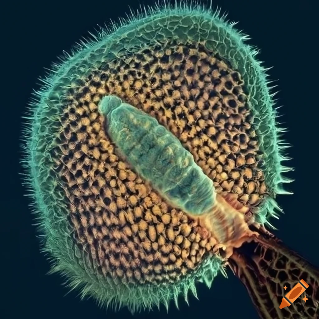 Many insect hairy wings many legs raster electron microscope photo ...