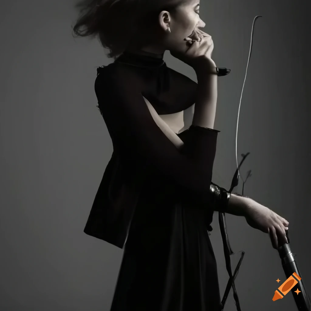 Basic fishing rod on Craiyon