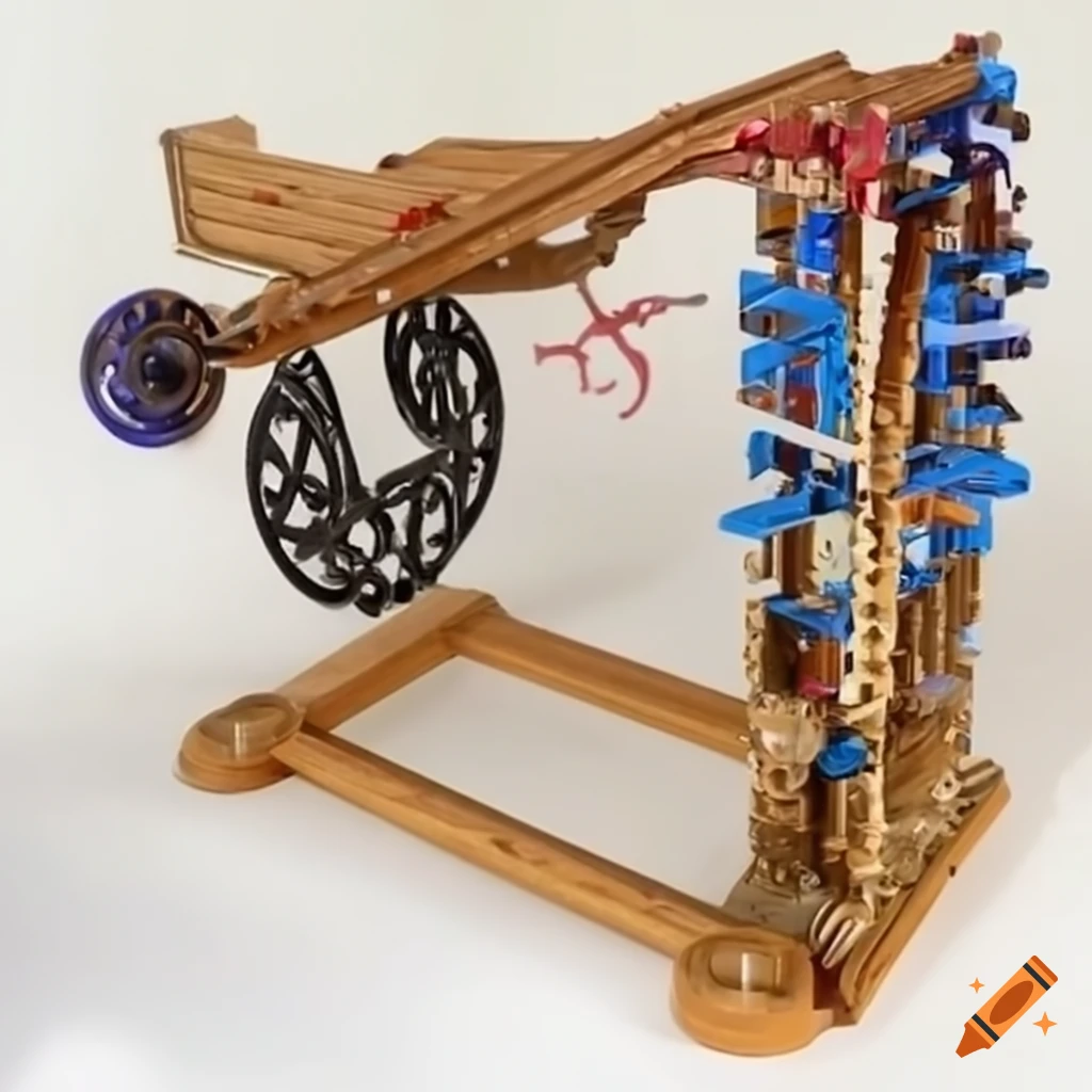 Build intricate contraptions on Craiyon