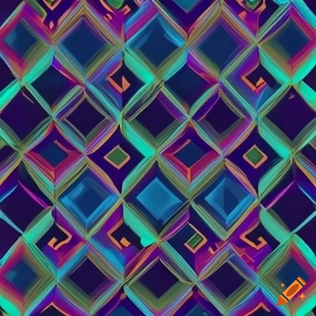 Geometric motifs, pattern, smooth clear lines