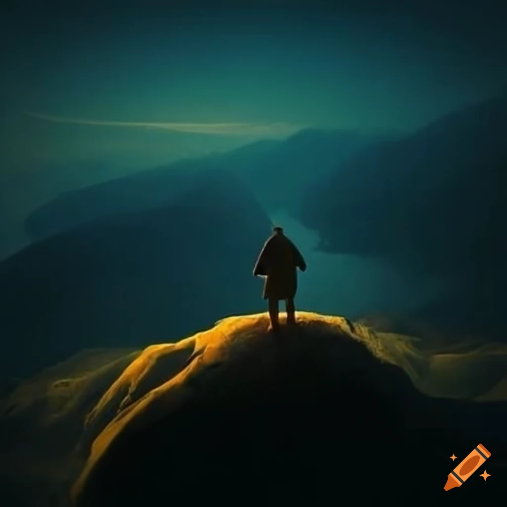 Psychotherapy in an open landscape on Craiyon