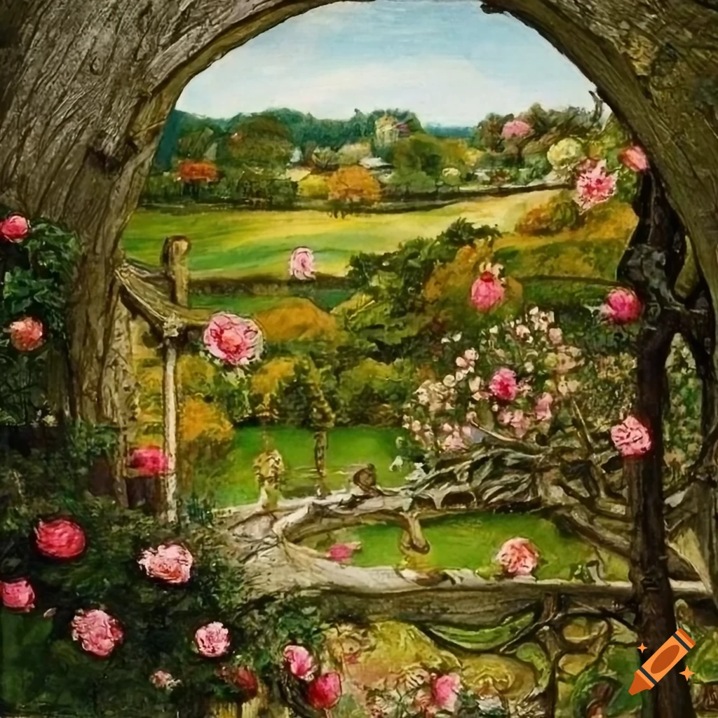 Hello my friend, fascinating, a award winning medieval landscape with a ...