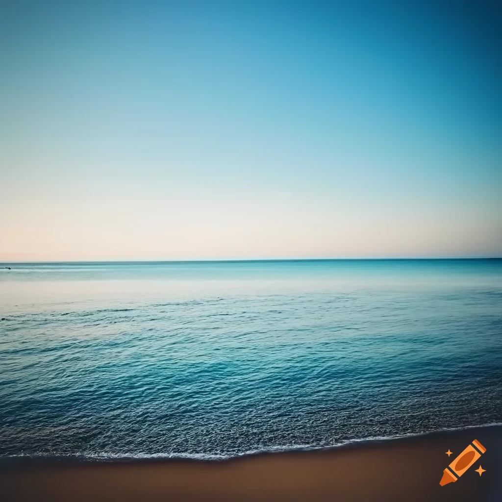 A breathtaking view of the sea and the glissening of the water. 2 ...
