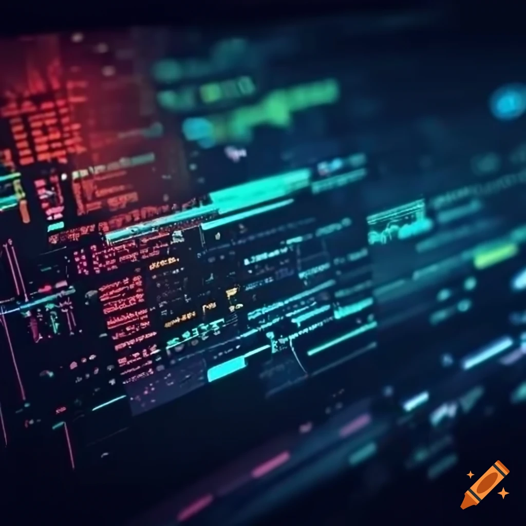 Software code size 1584x396 on Craiyon