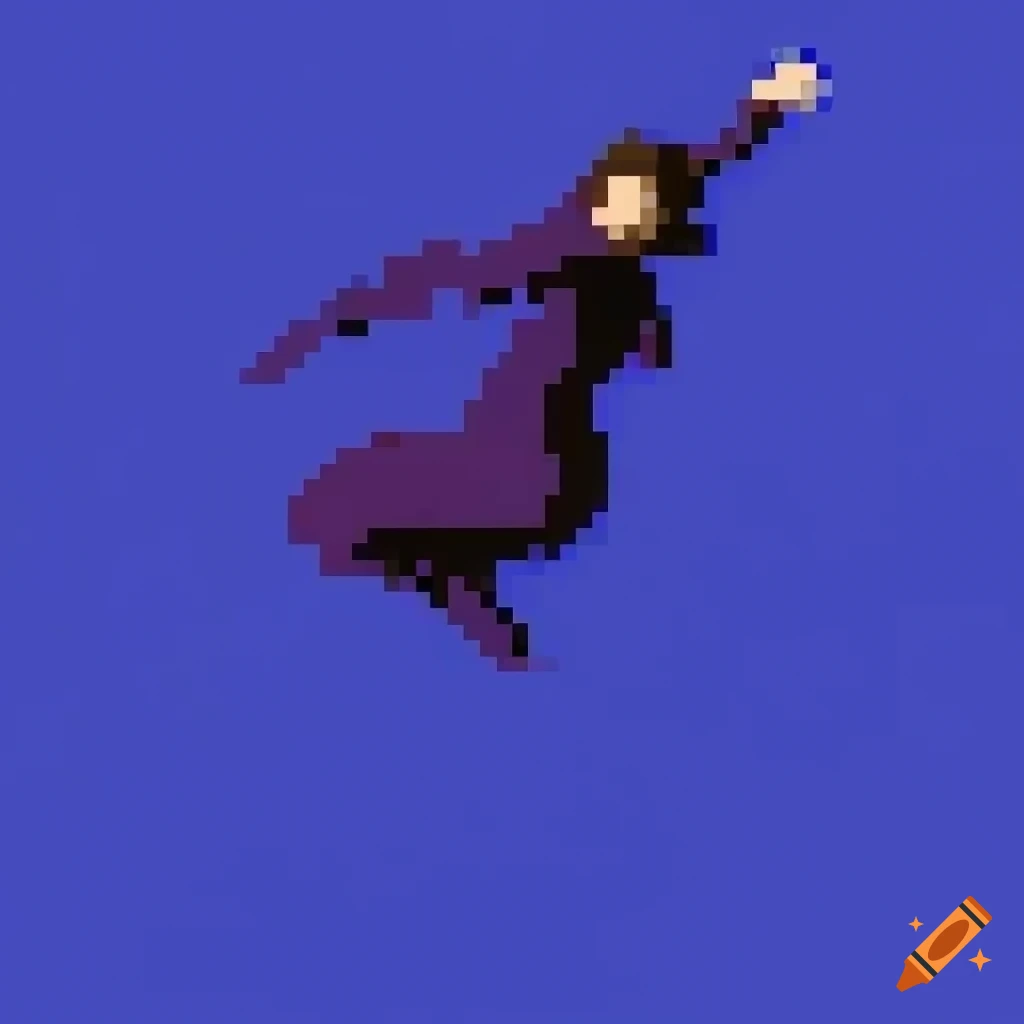 Modern dancer performing a modern dance jump with spine and face curved ...