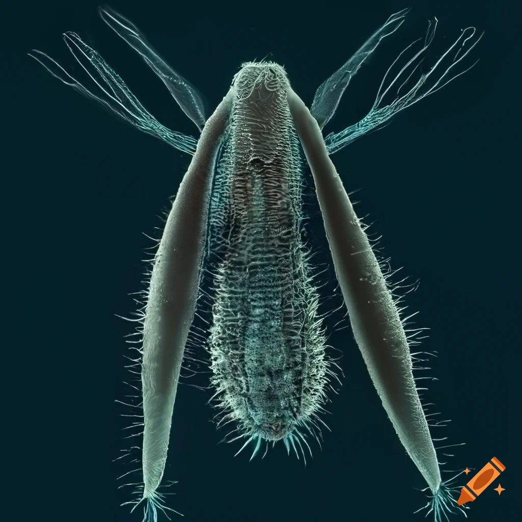 Many insect hairy wings raster electron microscope photo hires ...