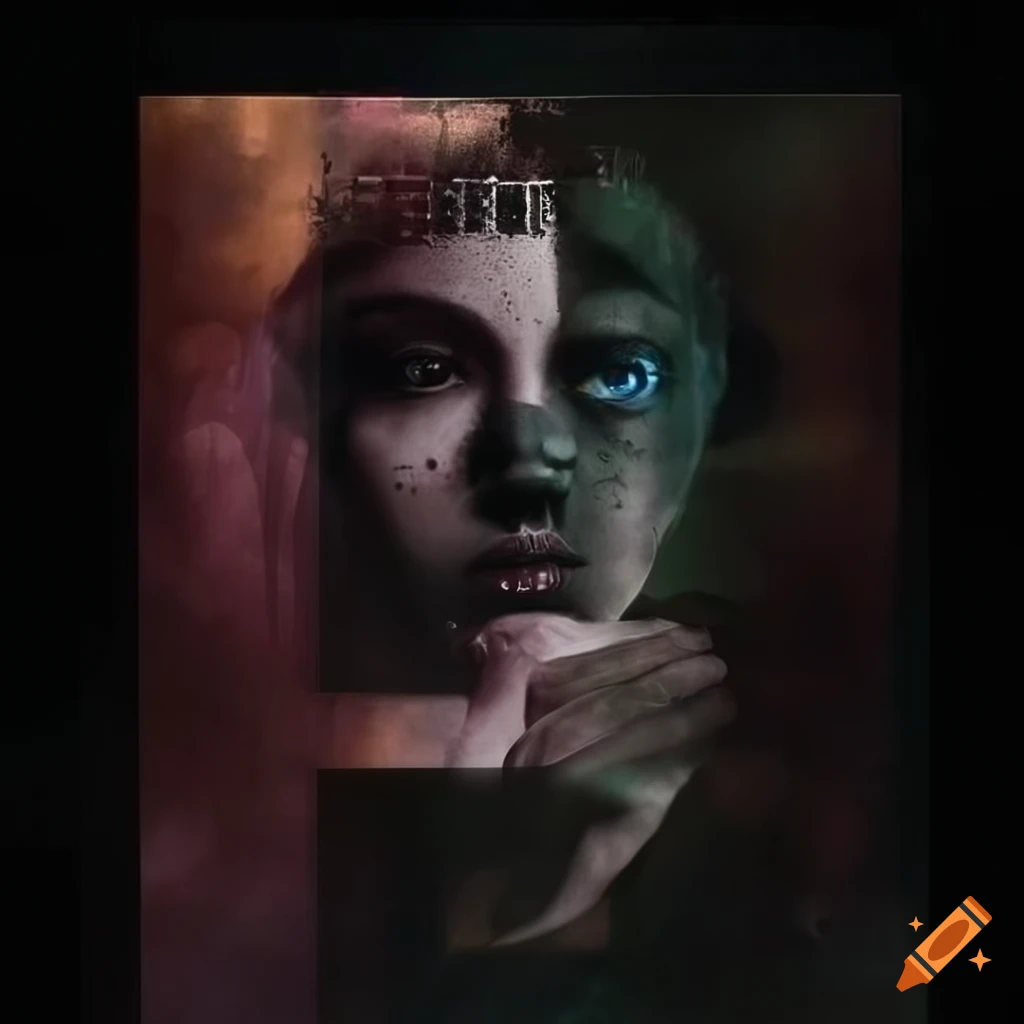 Moral code updates three times a year, dystopian setting, album cover ...