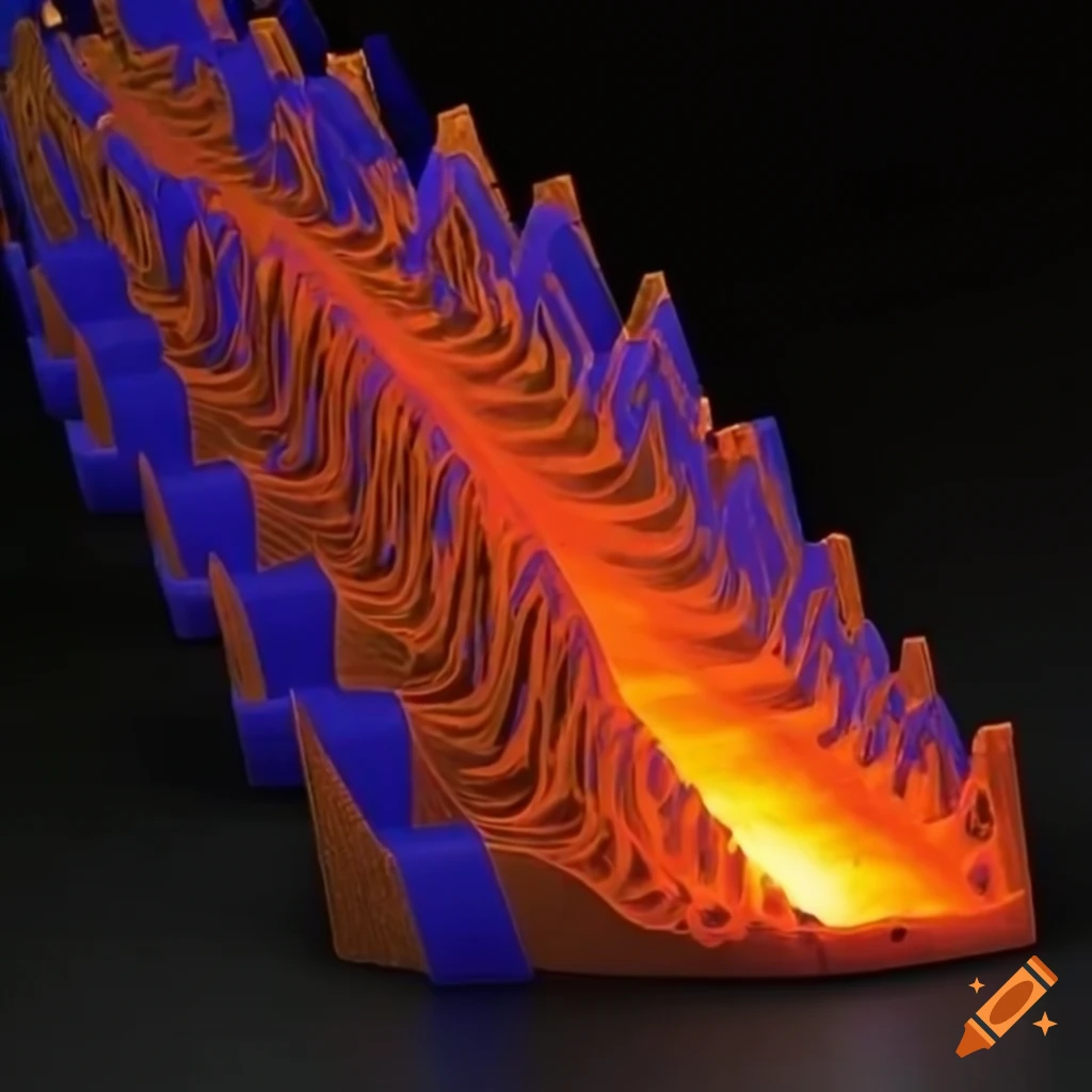 Strain mapping in 3d printed 304l austenitic steel