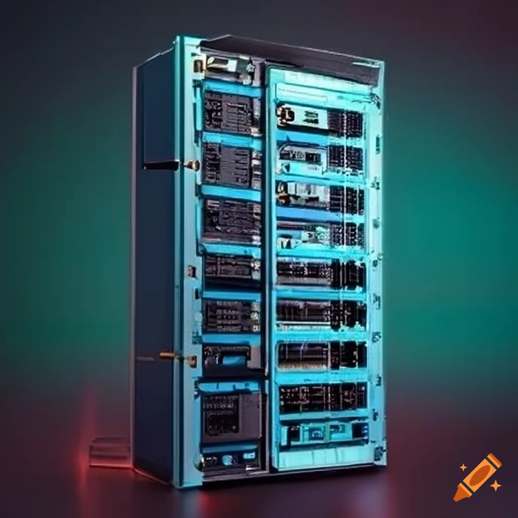 Server hardware on Craiyon