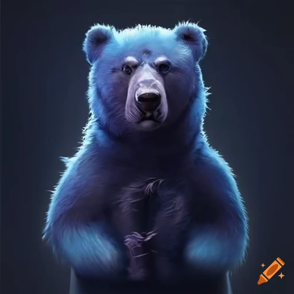 Lightning bear on Craiyon