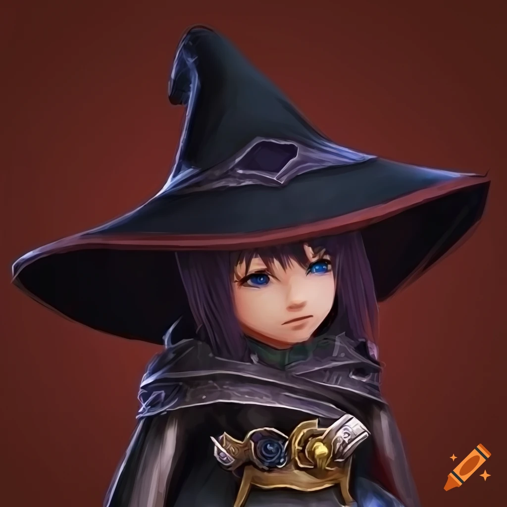 A black mage Tarutaru character from Final Fantasy 11 wearing a weskit ...
