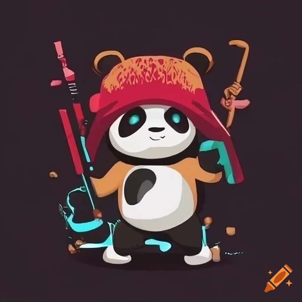 Rapper panda