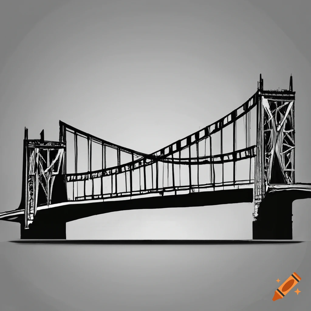 Pittsburgh bridges for logo on Craiyon