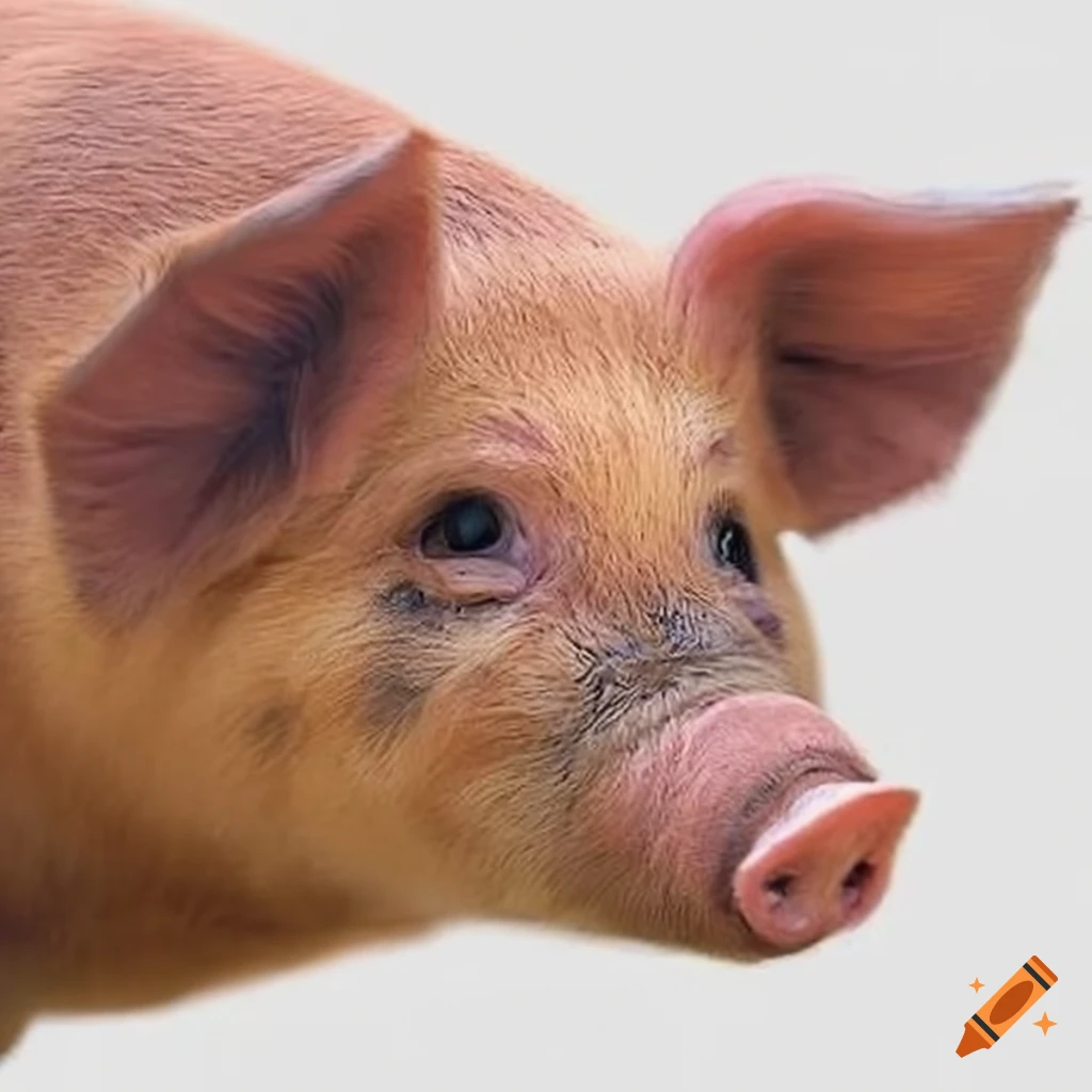 Taming pigs on Craiyon