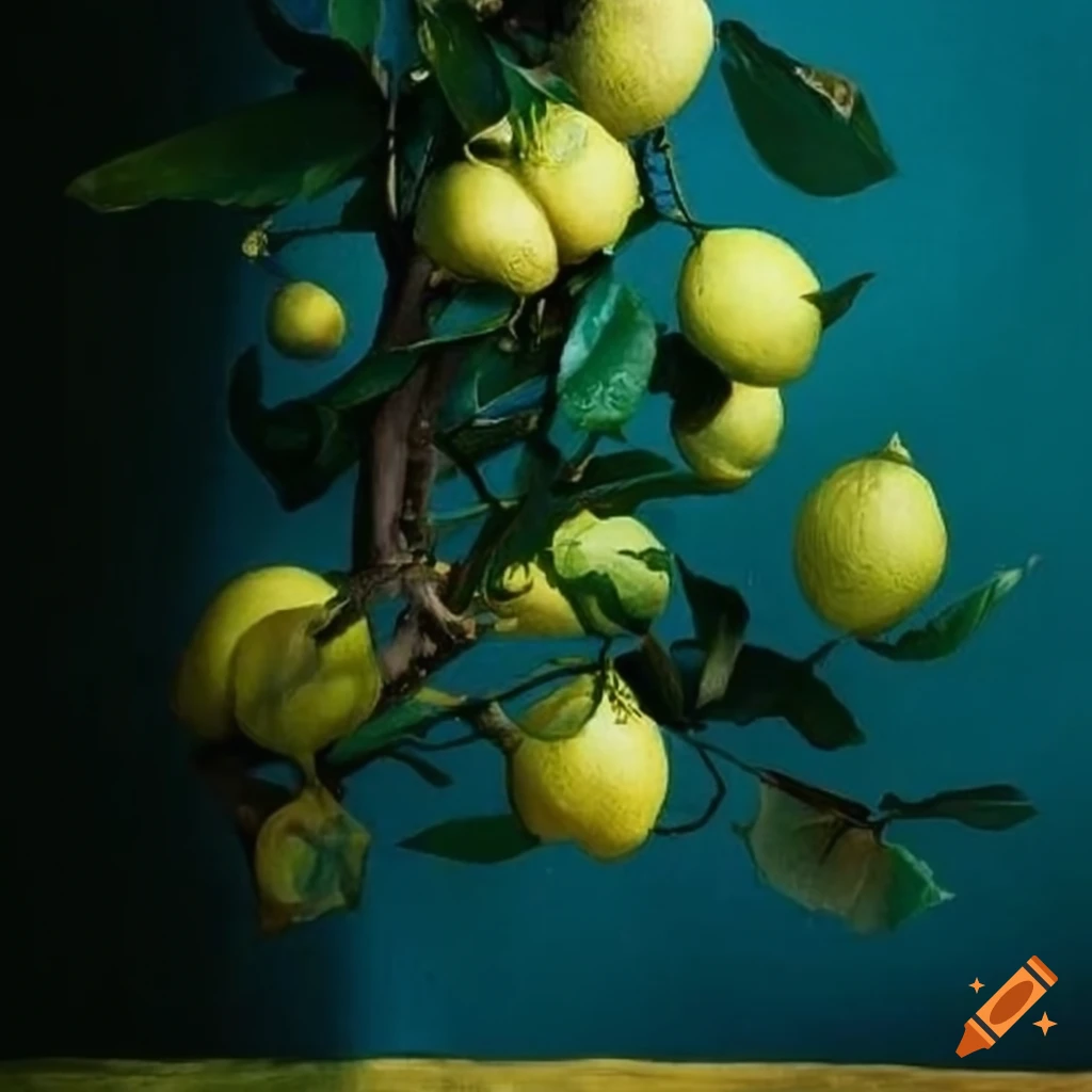 Lemon tree by vincent van gogh
