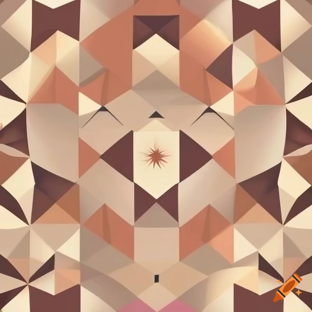 Geometric pattern with sleek and modern design