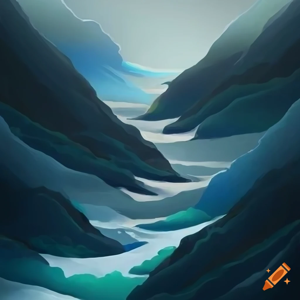 Isometric sandstone world map down birdseye view A Masterful Oil ...