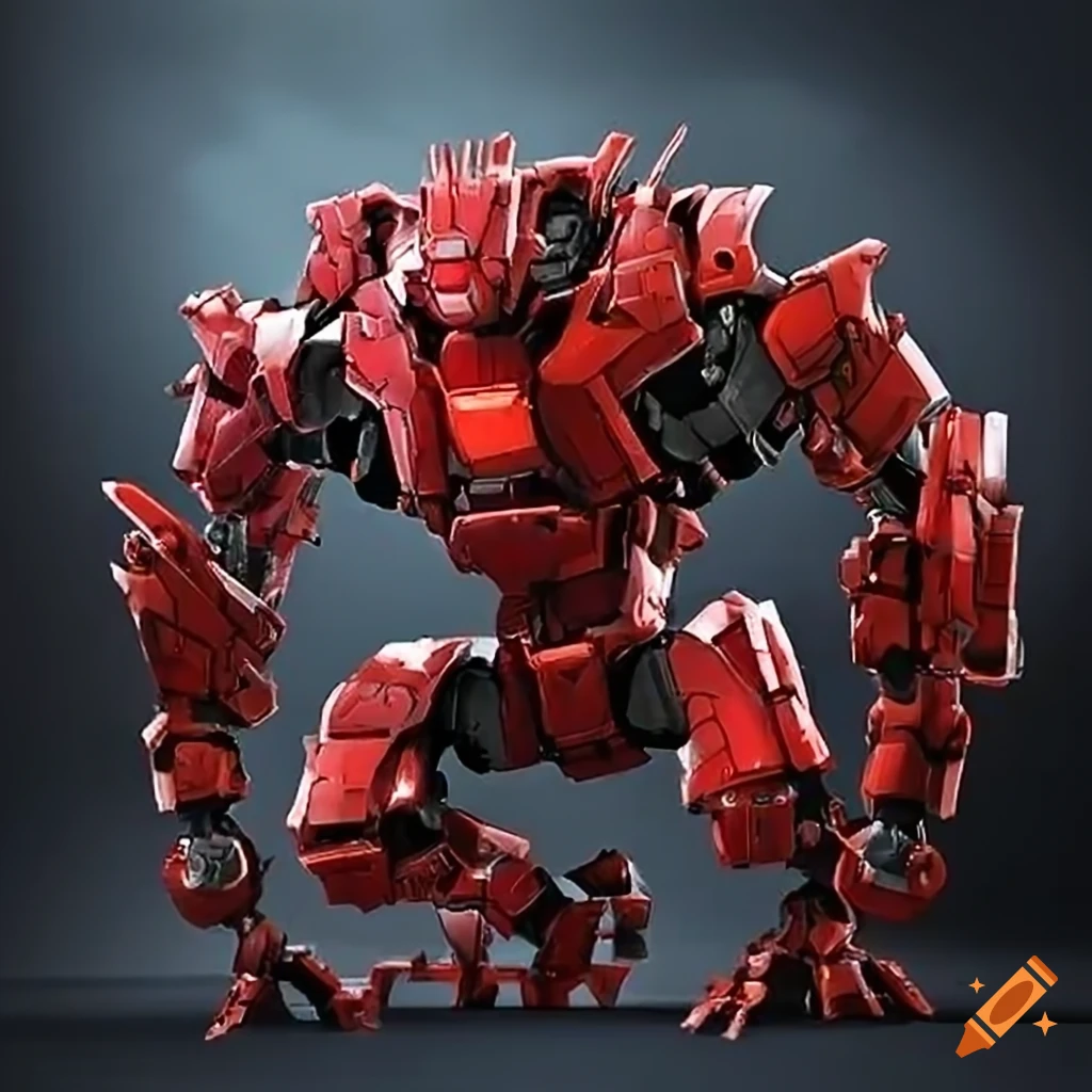 Red mecha
