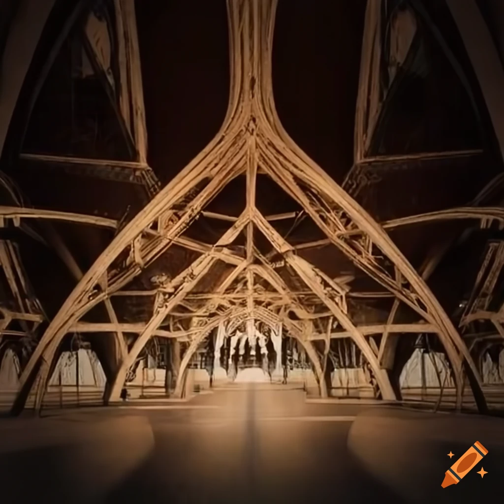 Construct intricate structures on Craiyon