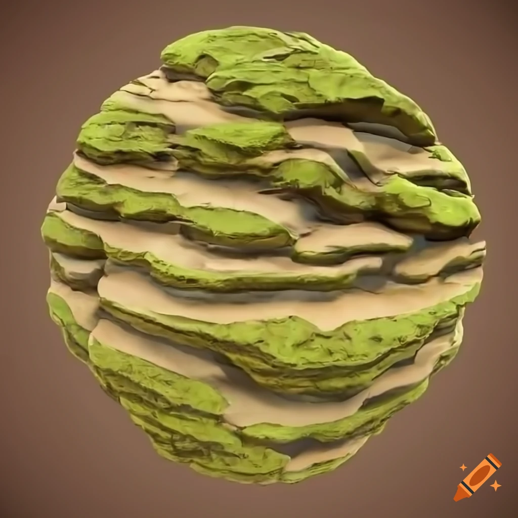 Images of sedimentary rocks formation and basin geology Animated moss ...