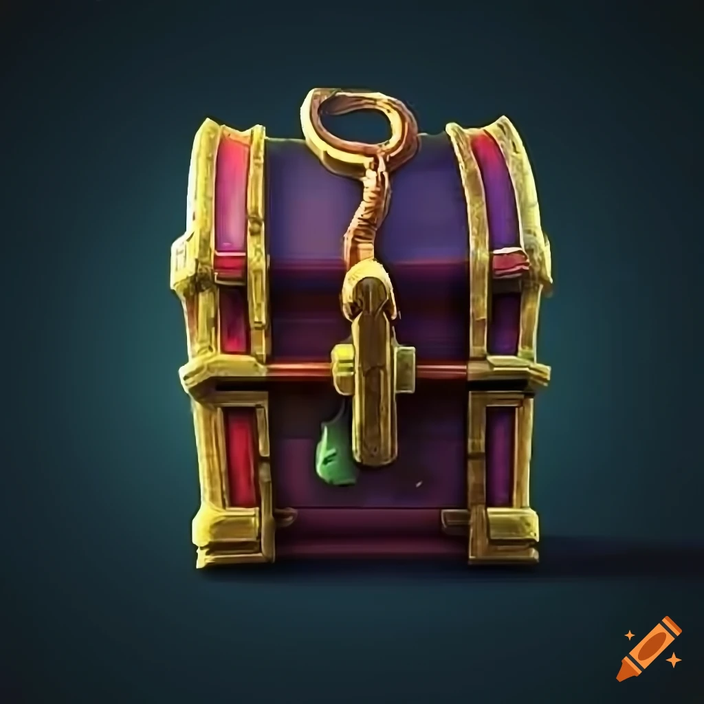 Random loot chests on Craiyon