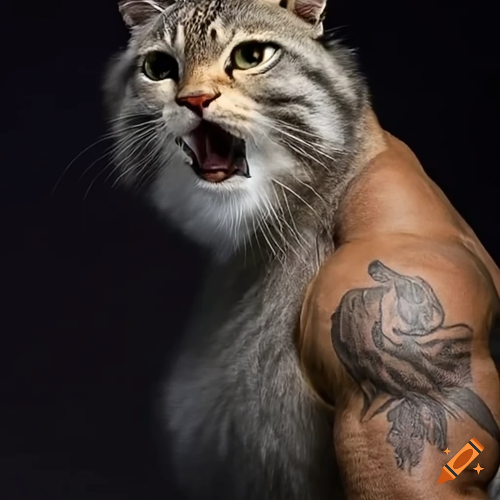 Muscular Cat