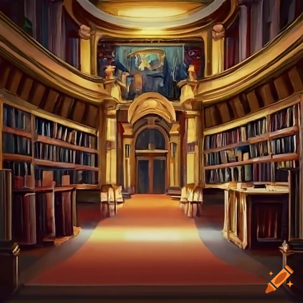 Vast library on Craiyon