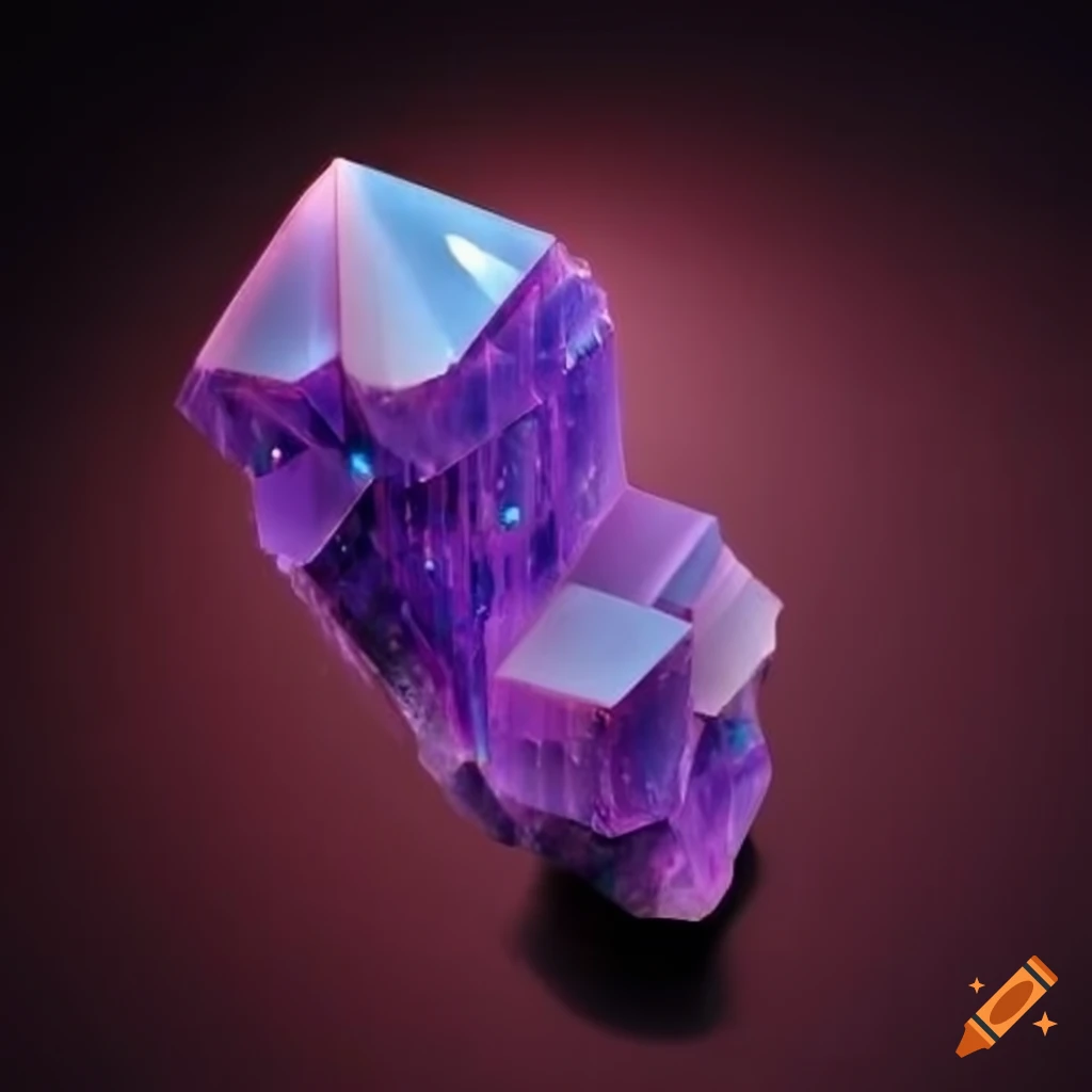 Ender crystals atop on Craiyon