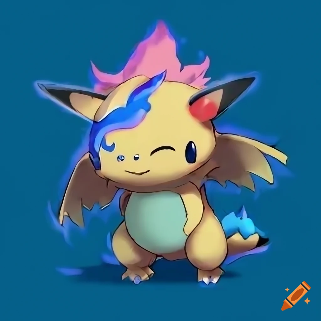 Studio gibli styled pokemon pfp on Craiyon