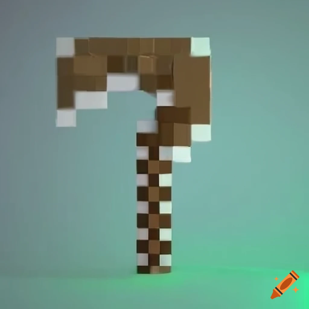 Minecraft pickaxe