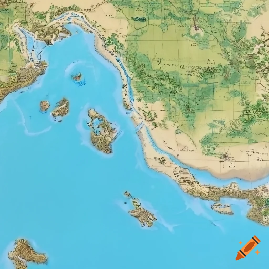 Larger adventure maps on Craiyon