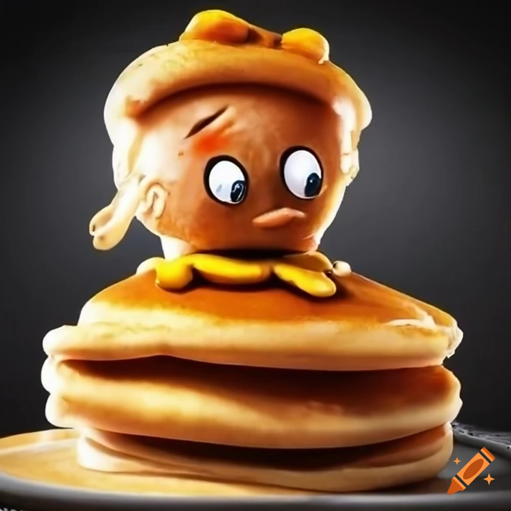 Mr pancake mascot
