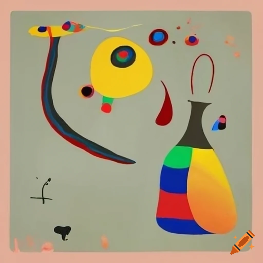 Surreal artwork featuring a floating angel, a vase with flowers, and a ...