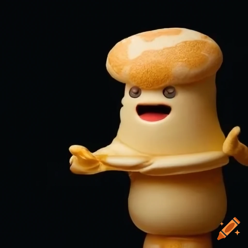Mr pancake mascot