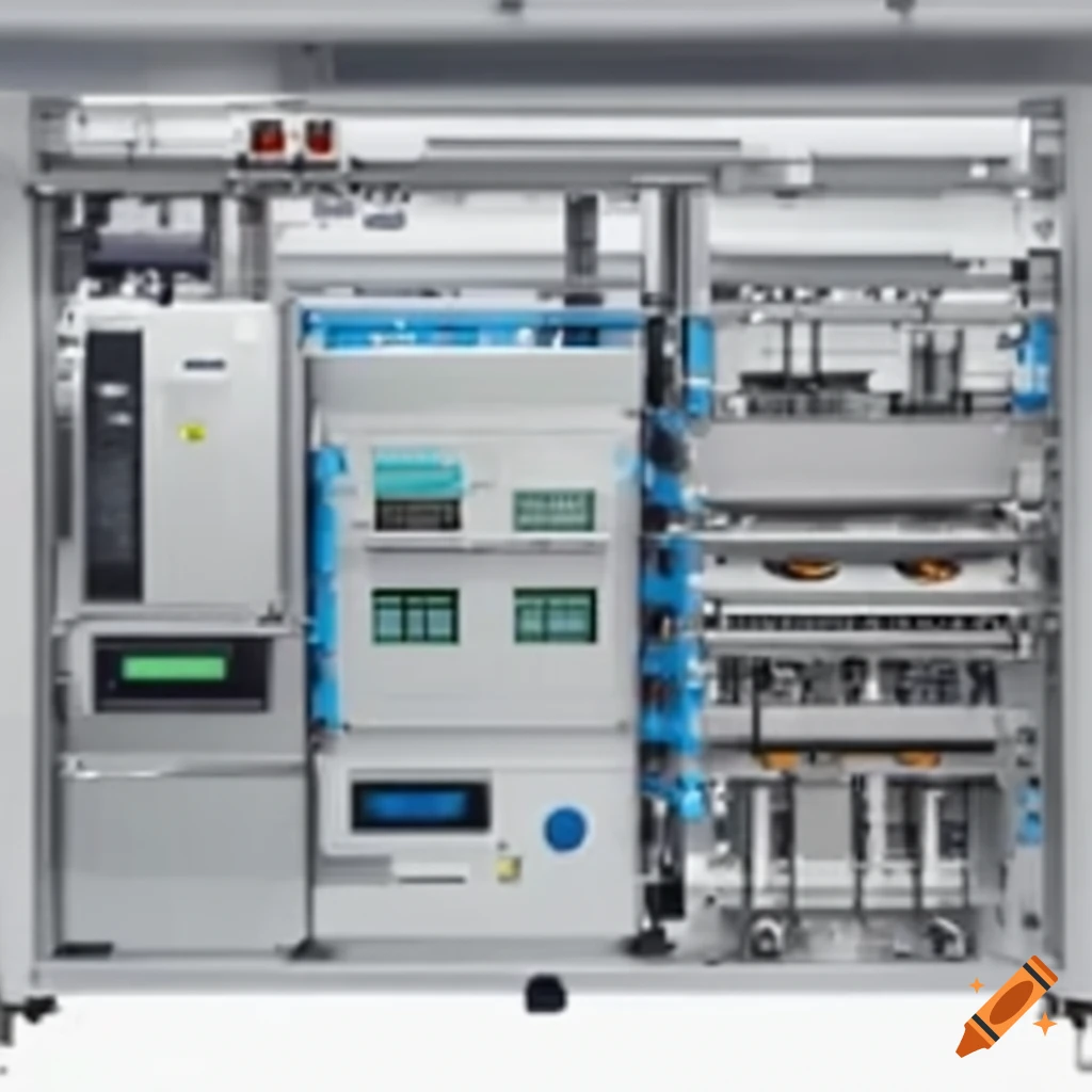 Complex automation systems on Craiyon