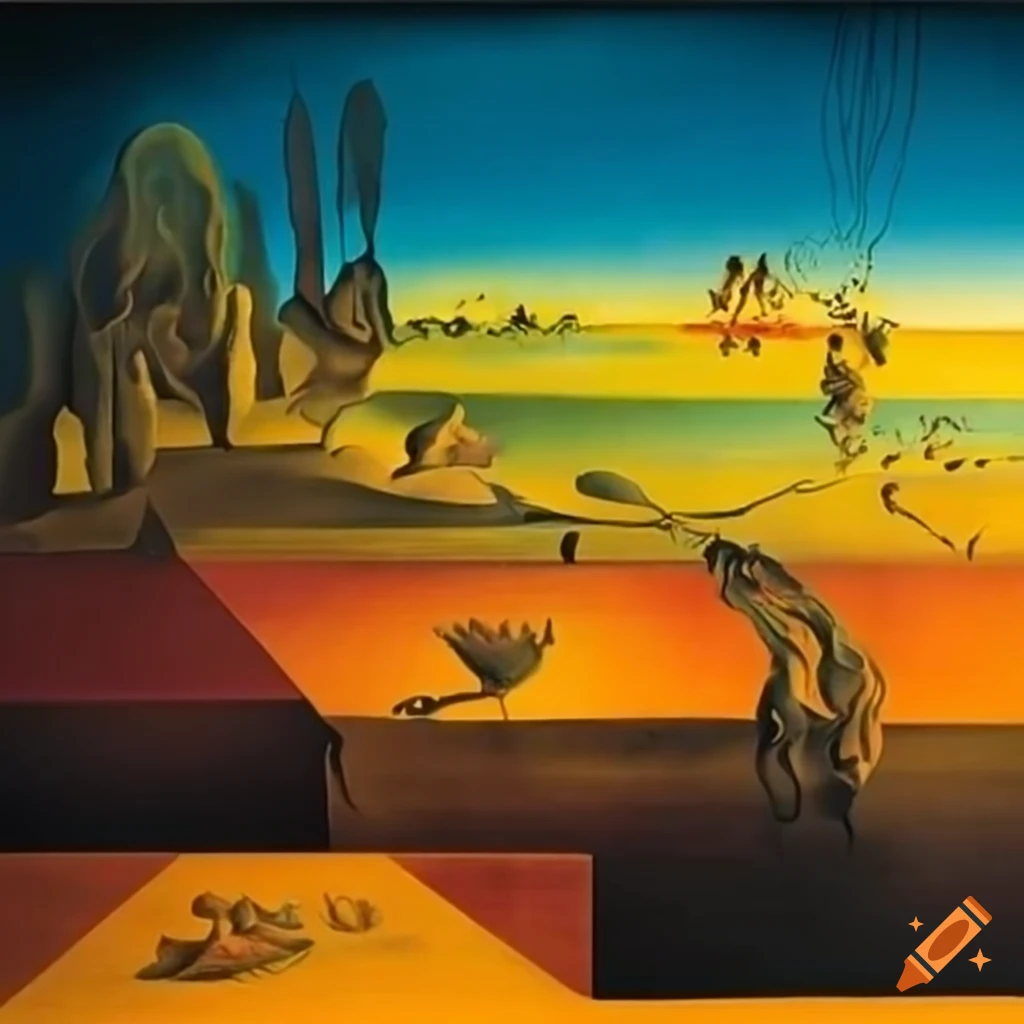 Salvador dali landscape