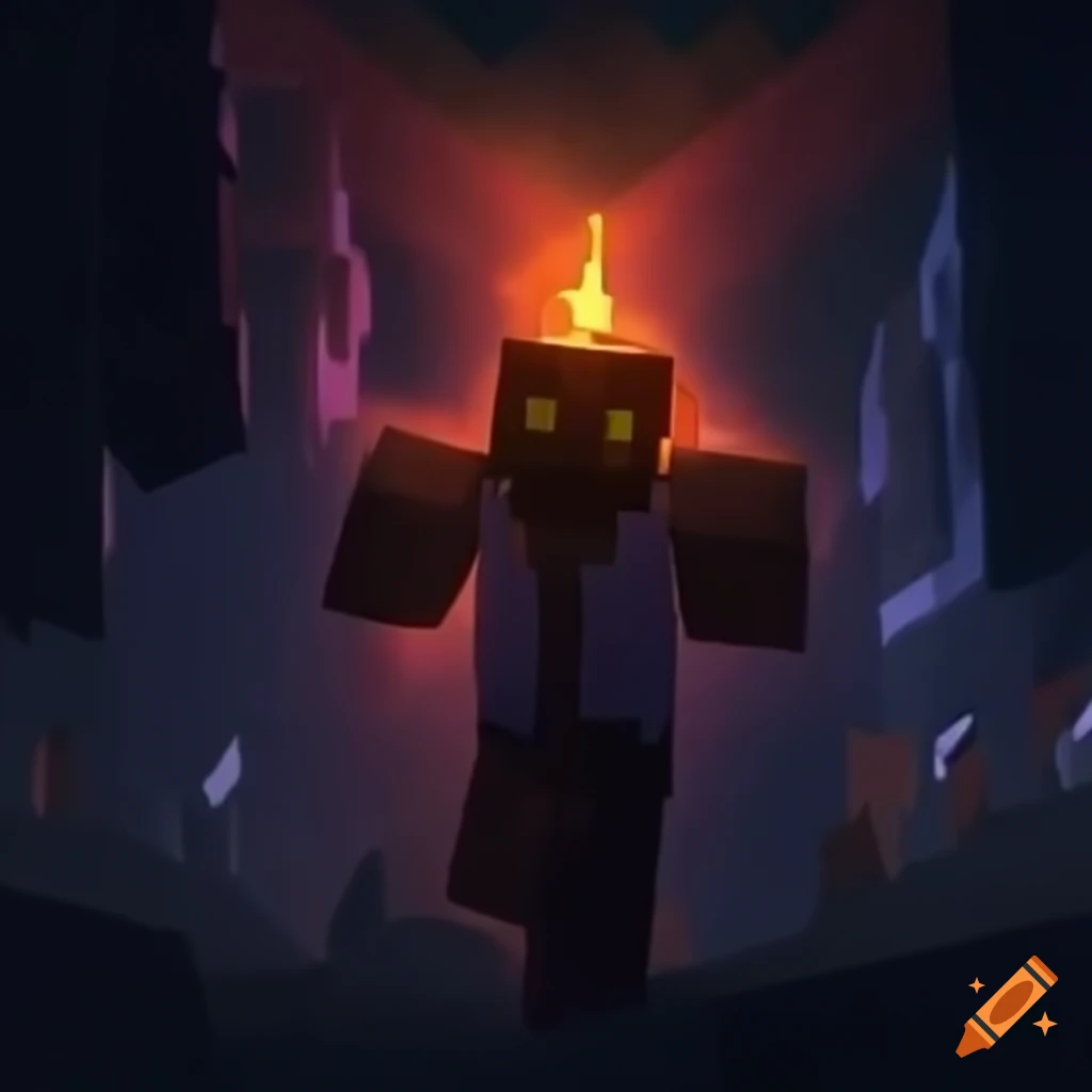 Minecraft roleplay journey on Craiyon