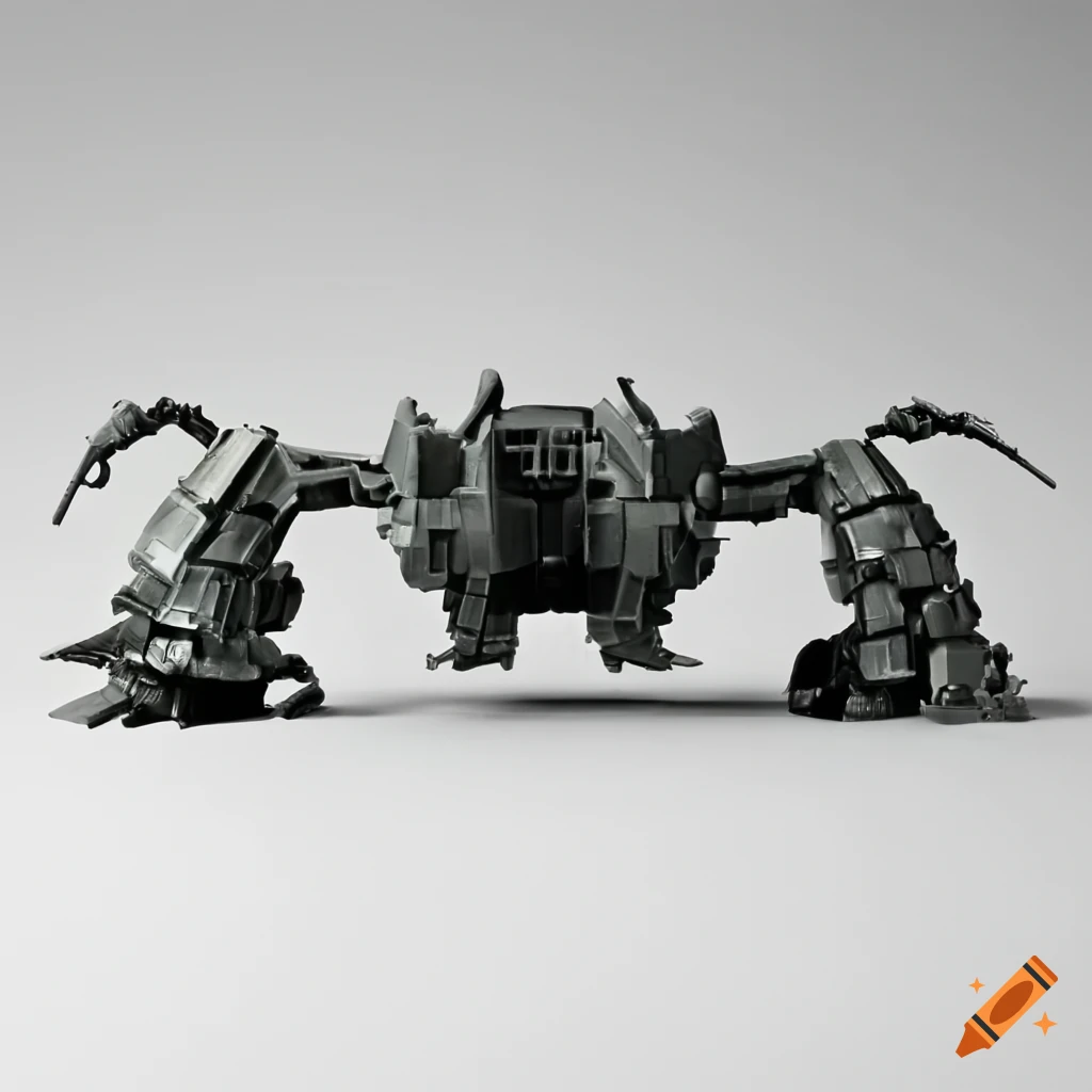 Walking mechanical vehicle kitbashed and designed by ralph mcquarrie ...