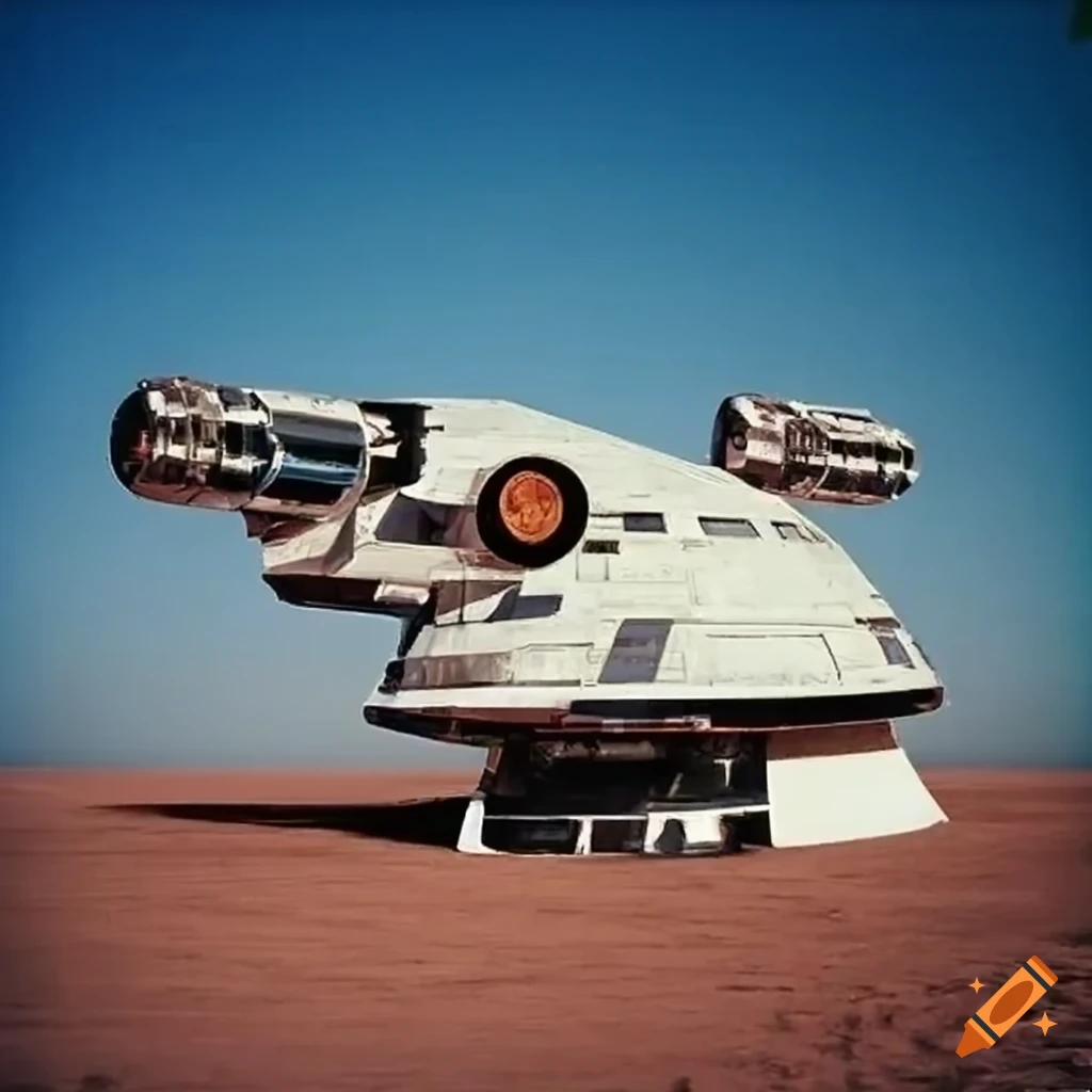Star Wars spacecraft on Craiyon