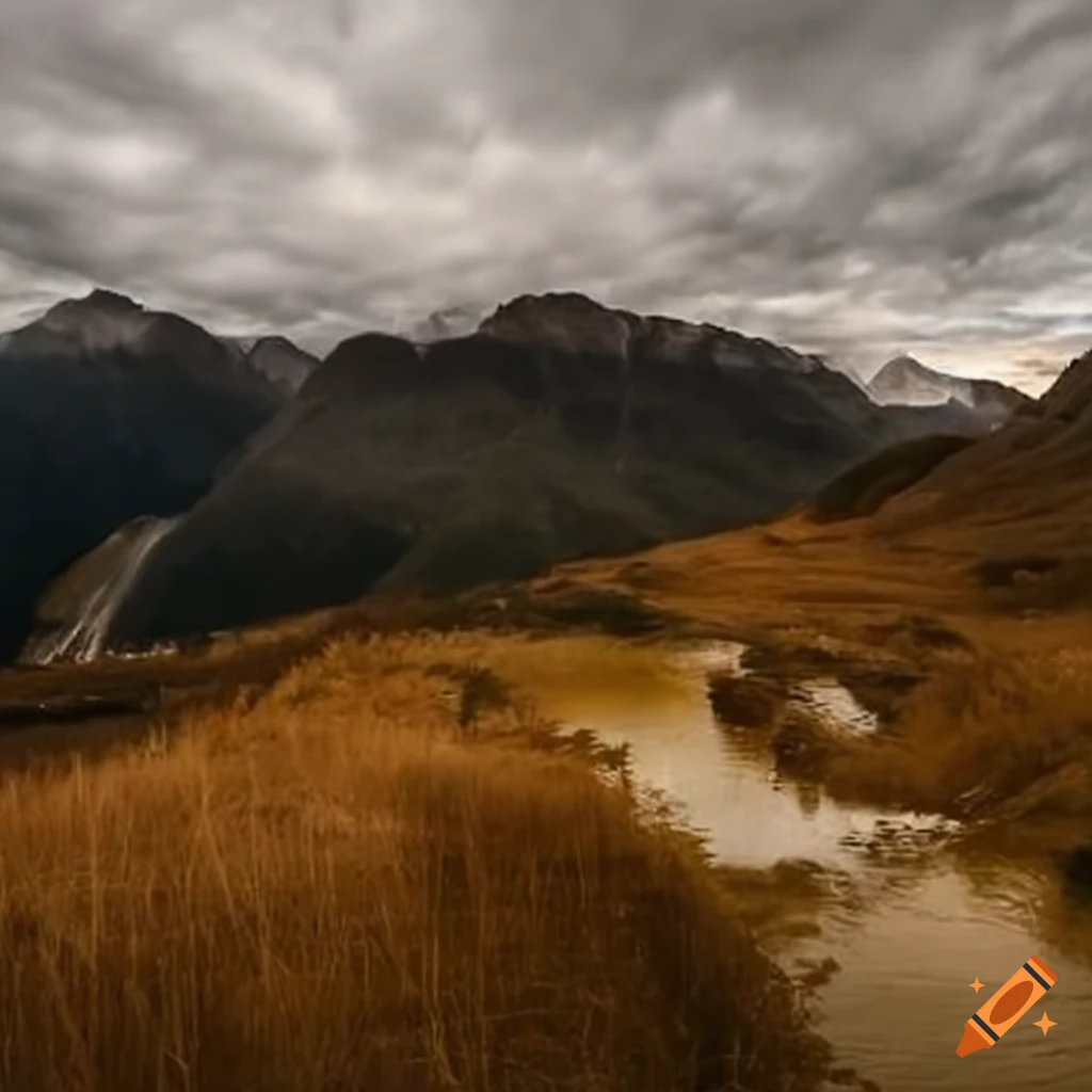 Navigate harsh landscapes on Craiyon