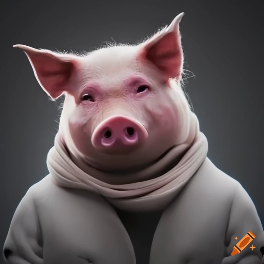 Dr pig high resolution on Craiyon